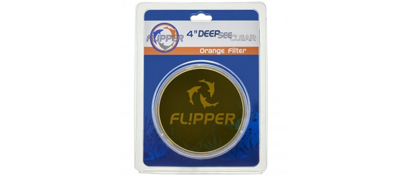 Flipper - DeepSee Viewer 4'' - Orange Filter Lens - Clear