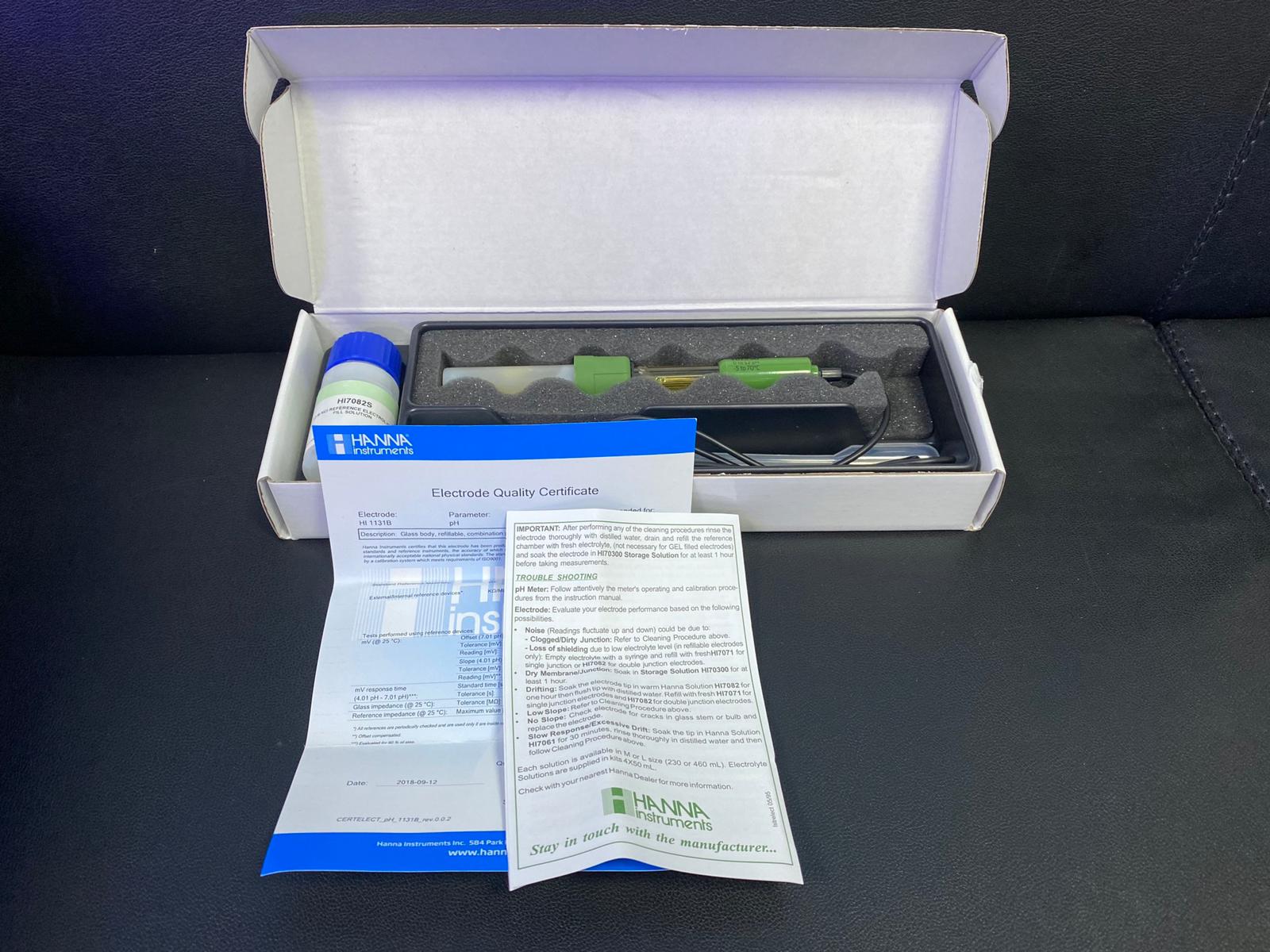 HANNA HI1230B Epoksi (Plastik) Ph Elektrod